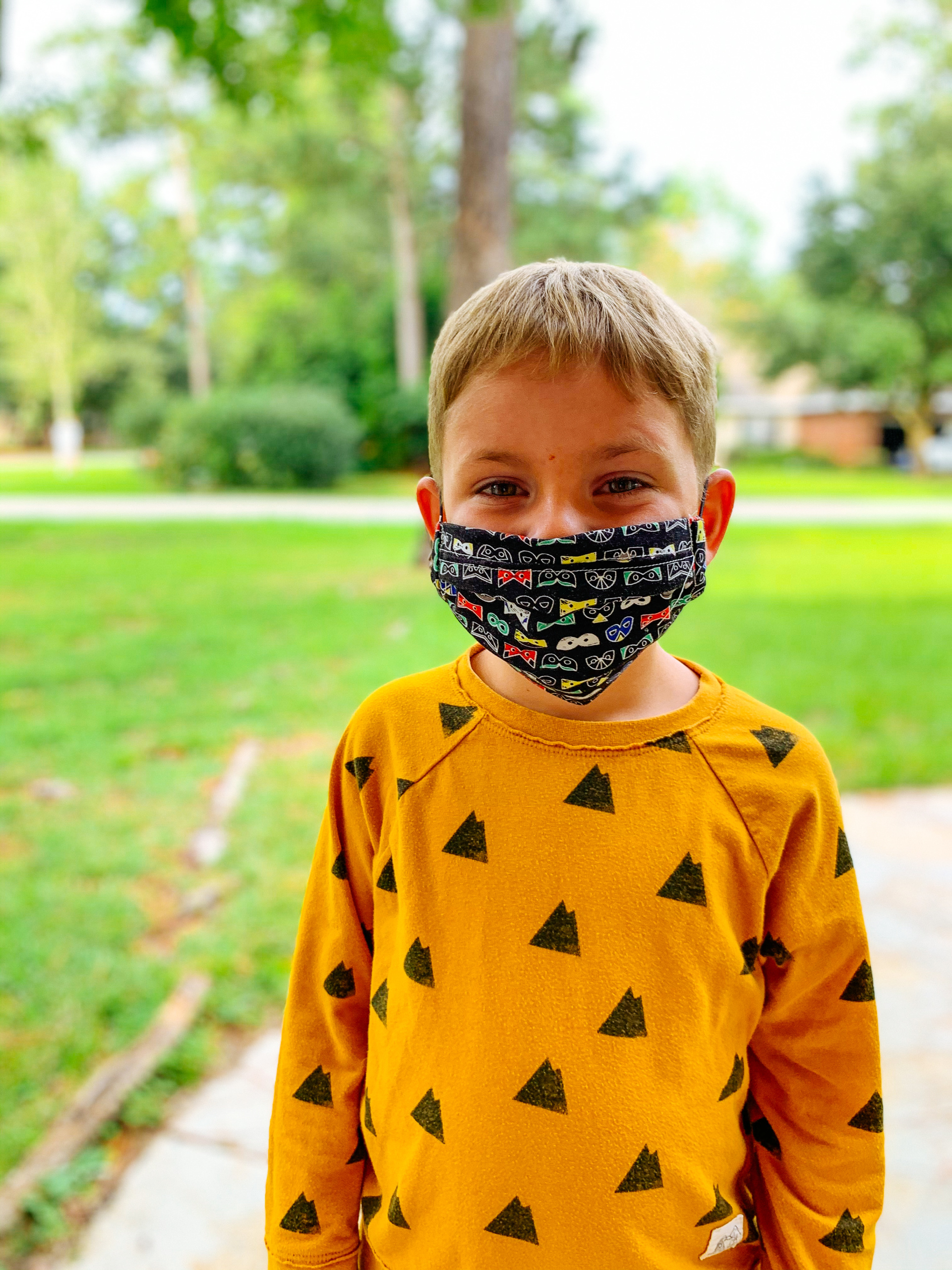 Finding the Right Masks for Kids - TK Creative with We Five Kings